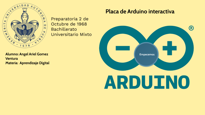 Placa Arduino interactiva by Ariel Ventura on Prezi