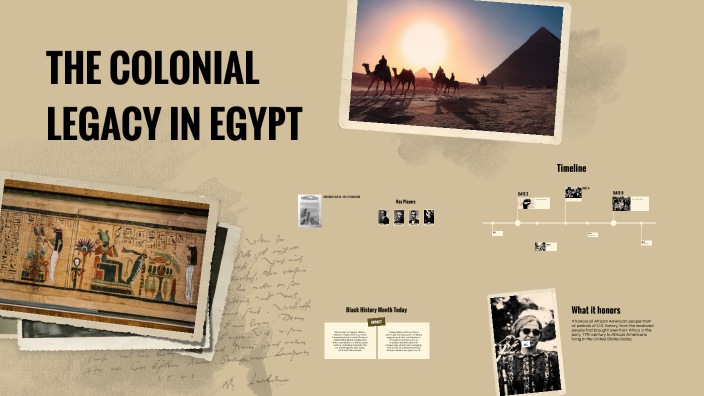 THE COLONIAL LEGACY IN EGYPT by Elodie Damasiewicz on Prezi