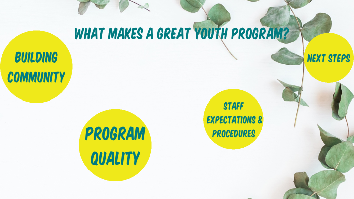 What makes a great Program? by Norah Harper on Prezi