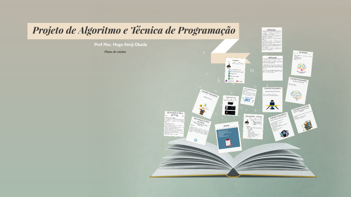 Plano de Ensino Algoritmo 2024 by Hugo Okada on Prezi