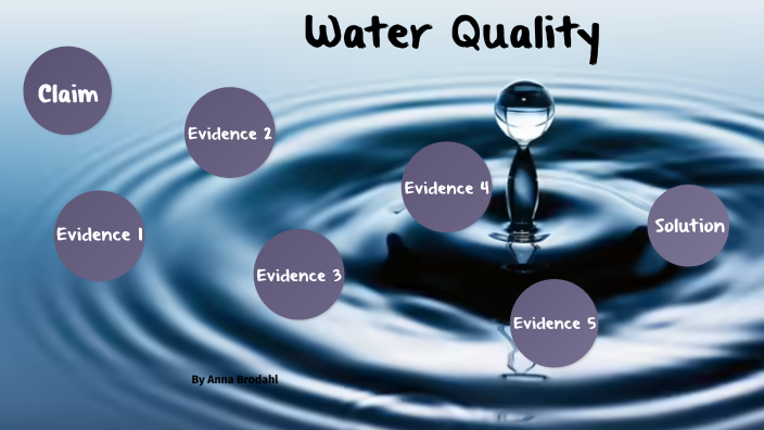 Science presentation-water quality by Anna Brodahl on Prezi