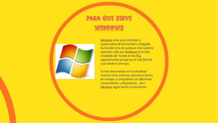 Para que sirve windows by jorge enrique ospina vergara on Prezi