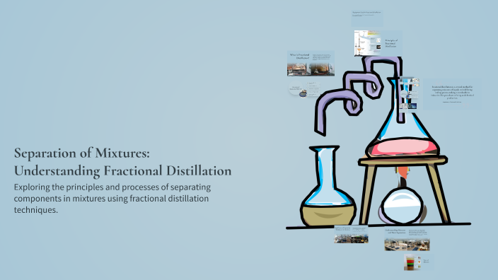 Separation of Mixtures: Understanding Fractional Distillation by Jojo ...