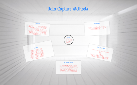 Data Capture Methods by Latifah Salawu on Prezi