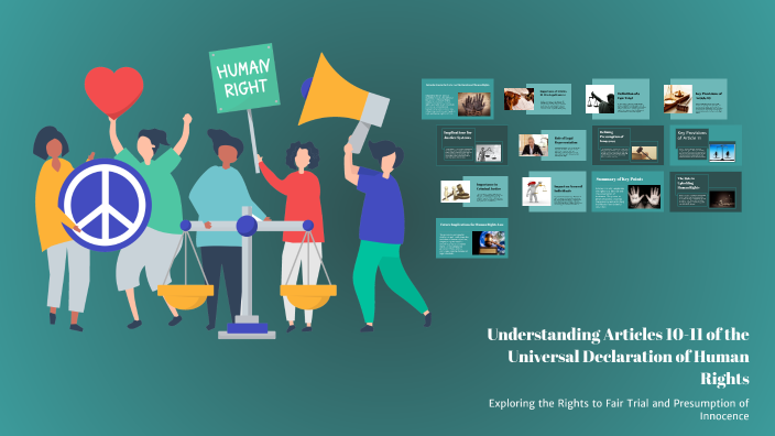 Articles 10-11 of Universal Declaration of Human Rights by Alessandro ...