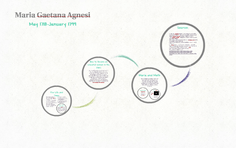Maria Gaetana Agnesi by ShariAnn Katterhagen on Prezi