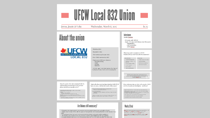 UFCW Local 832 Union by Jenna Michaluk on Prezi