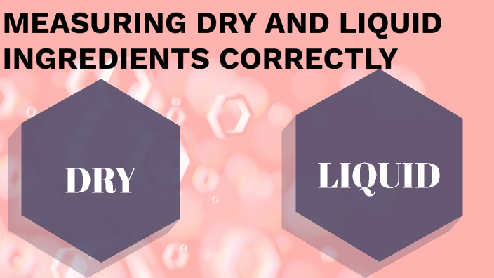 How to Measure Dry and Liquid Ingredients by Maria france Celso on Prezi