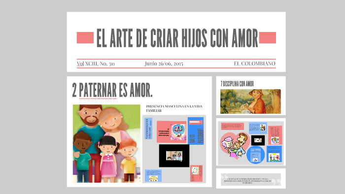 El Arte De Criar Hijos Con Amor By Juliana Arroyave On Prezi