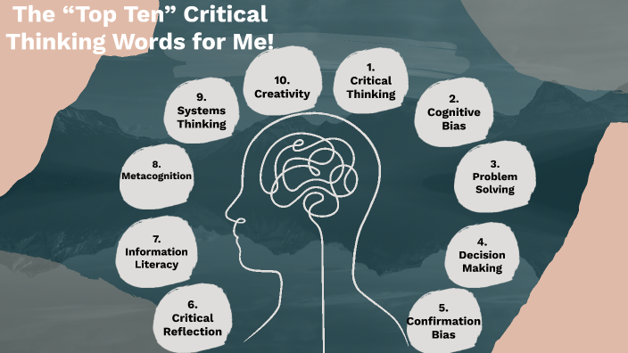 The “Top Ten” Critical Thinking Words for Me! by Hannah Parks on Prezi