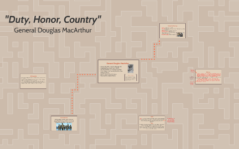 "Duty, Honor, Country" by MacKenzie Schultz on Prezi