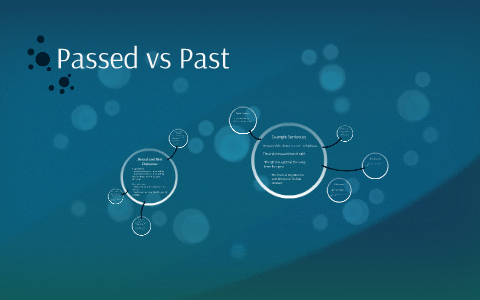 Passed vs Past by Allem Mekonen on Prezi