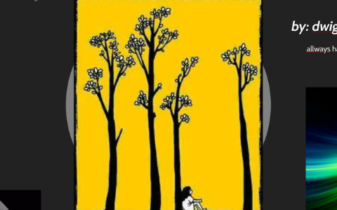 Four skinny trees a short story by: Sandra eisneros by rodrigo cabanas ...