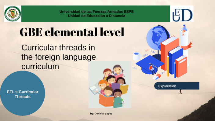 GBE elemental level: Curricular threads in the foreign language ...