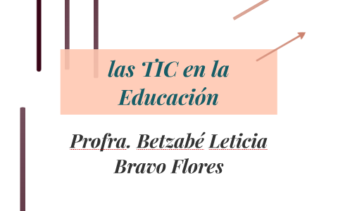 las TIC en la Educación by edna franco
