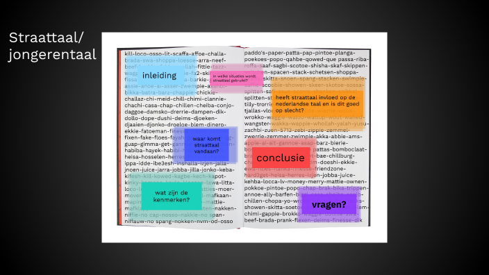 straattaal/jongerentaal by sophie rosbag on Prezi