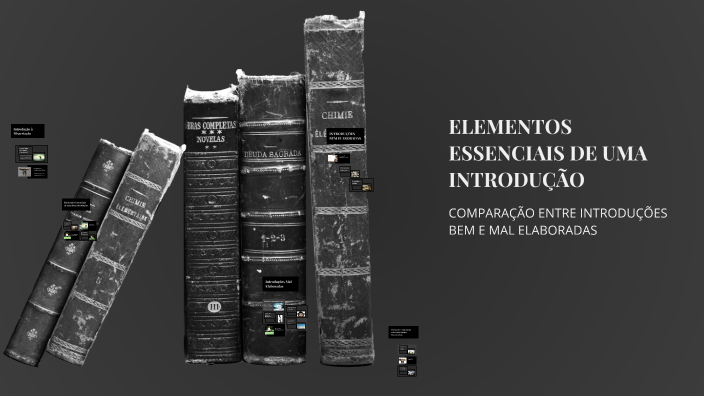 ELEMENTOS ESSENCIAIS DE UMA INTRODUÇÃO by Edna Godoy on Prezi