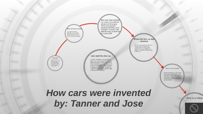 who built the first car by tanner mathews on Prezi