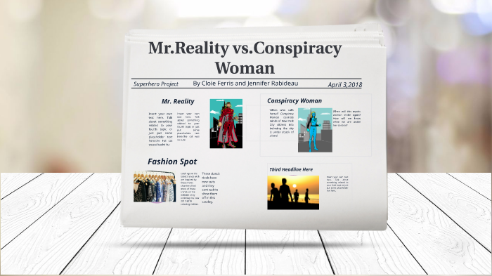 Superhero Project by Jennifer Rabideau on Prezi