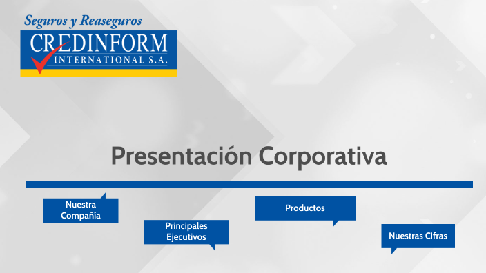 Presentación Corporativa Credinform by Credinform Seguros y Reaseguros on Prezi