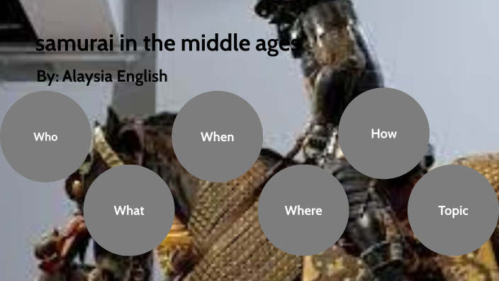 Samurai in the middle ages by Alaysia English (FMIS) on Prezi
