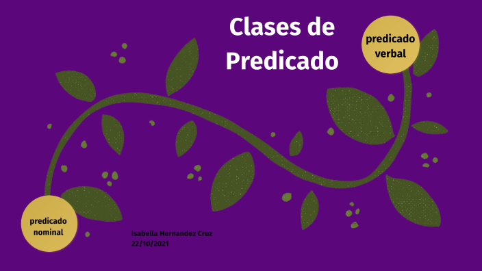 clases de predicado by Rosa Cruz on Prezi