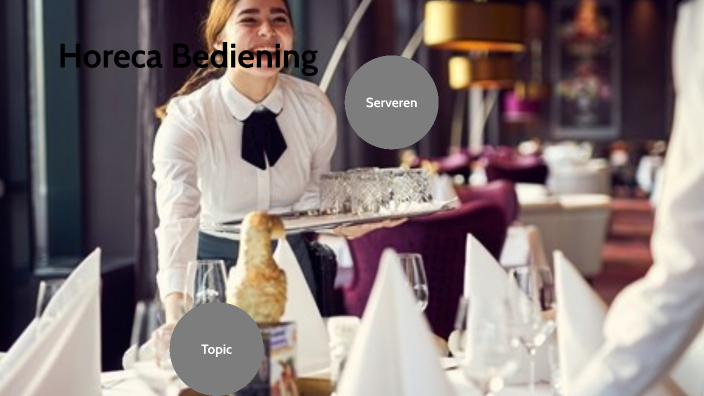 Horeca bediening by Manon Velthuyzen on Prezi