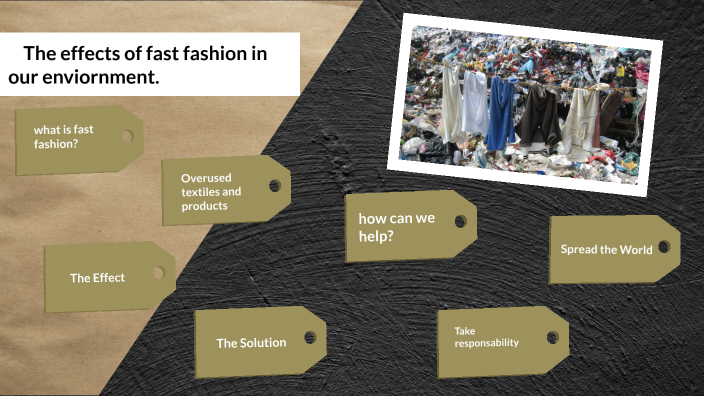 Effects of fast fashion in our environment by andrea munoz on Prezi