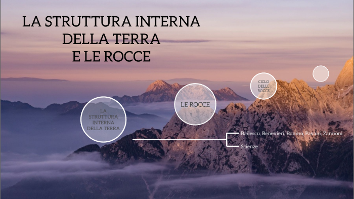 La struttura della Terra e le rocce by Alex Bailescu on Prezi
