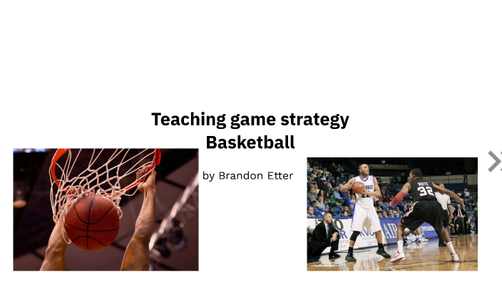 Teaching game strategy by Brandon Etter on Prezi