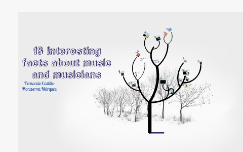 18 Interesting facts about music and musicians by Montse MA on Prezi