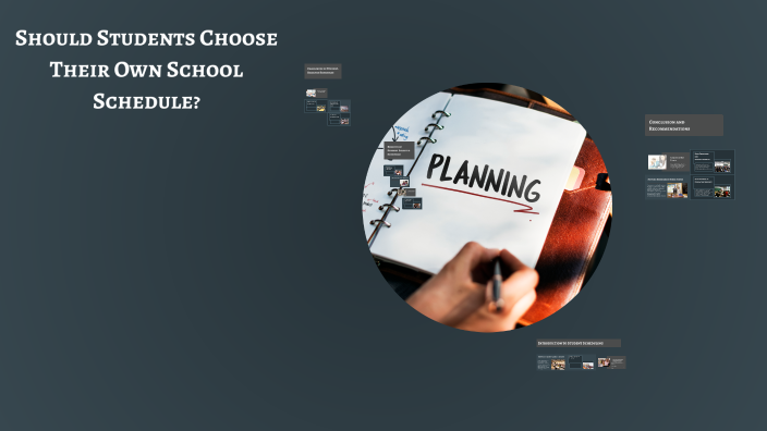Should Students Choose Their Own School Schedule? by rawan on Prezi