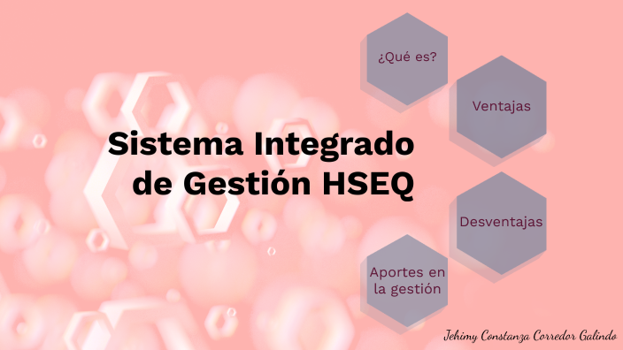 Sistema Integrado De Gestión Hseq By Yeimy Corredor On Prezi