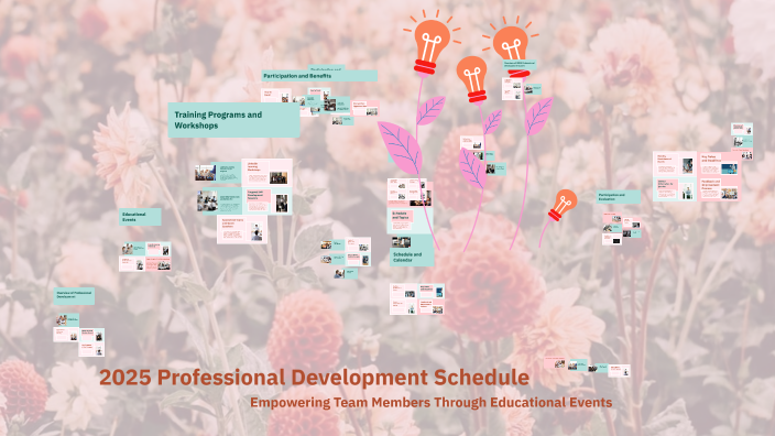 2025 Professional Development Schedule by Shannon McCurdy on Prezi