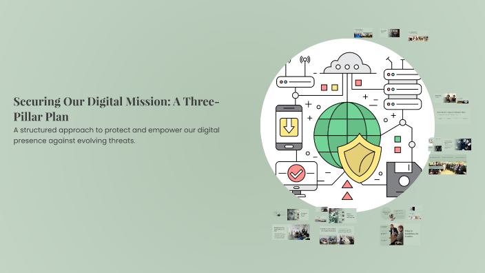 Securing Our Digital Mission: A Three-Pillar Plan by thabo Lebina on Prezi