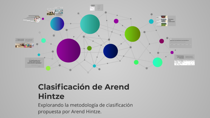 Clasificación de Arend Hintze by Juan David Lopez molina on Prezi