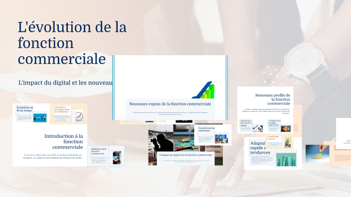 L'évolution de la fonction commerciale by Yassine MasterChef Jr on Prezi