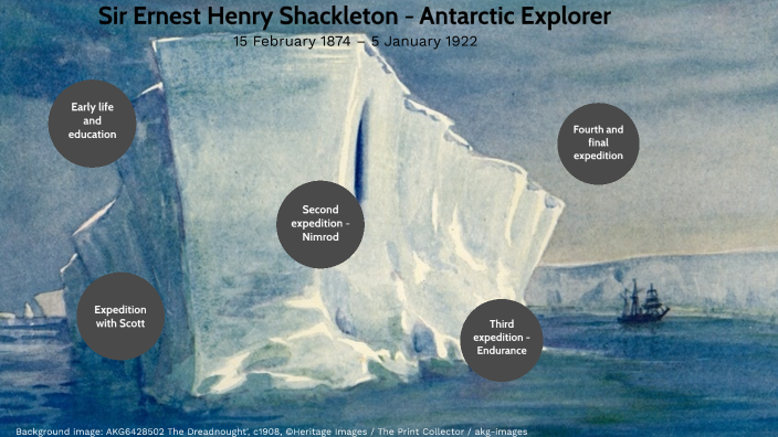 Ernest Shackleton - Antarctic Explorer by akg-images London on Prezi