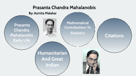 Prasanta Chandra Mahalanobis