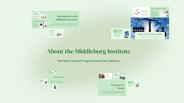 About the Middleburg Institute by Joyce James on Prezi