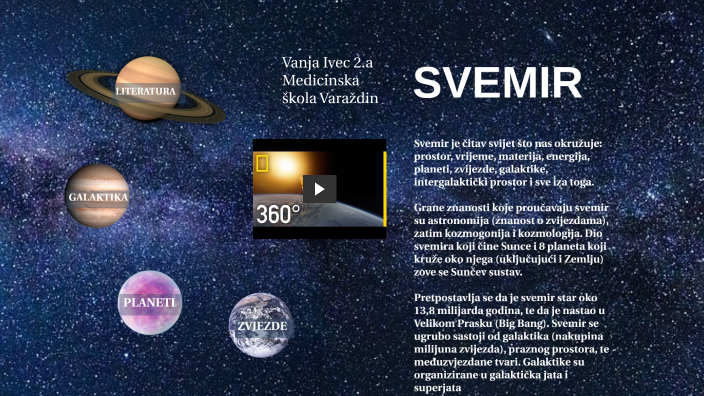 Svemir by v i on Prezi