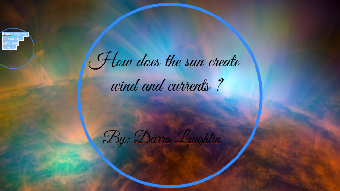 How does the sun create wind and currents by Deirra Laughlin