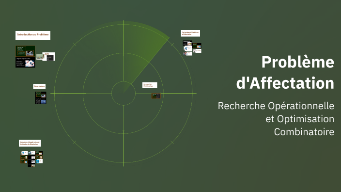 Problème d'Affectation by rahmani nahed on Prezi