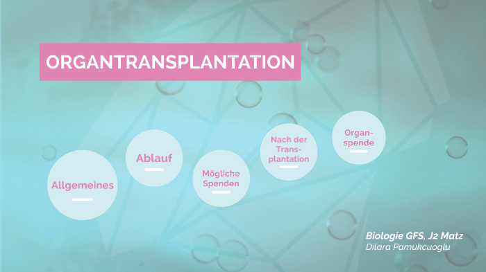 Organtransplantation by Dilara Pmkcgl on Prezi