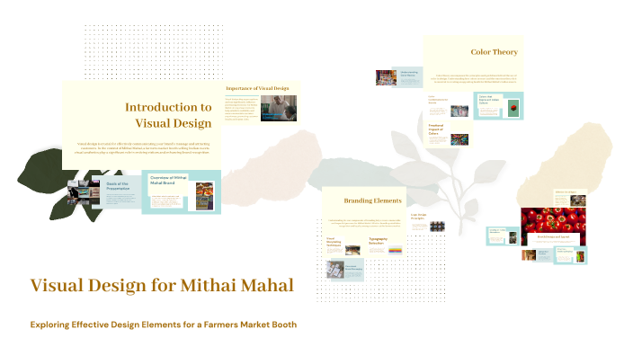 Visual Design for Mithai Mahal by Bharvi Doshi on Prezi