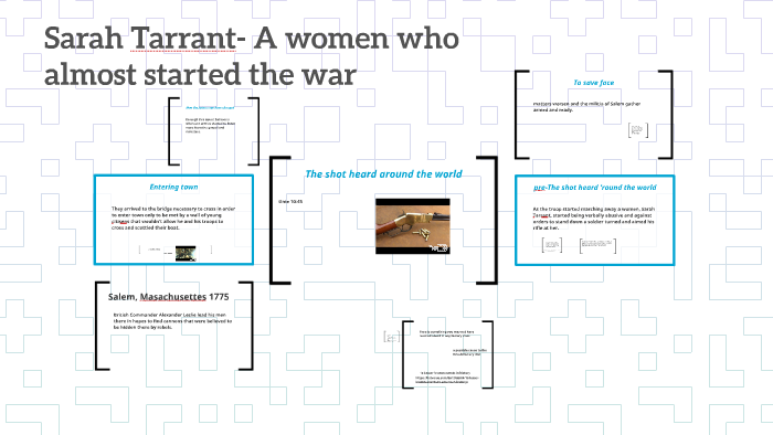 Sarah Tarrant- A women who almost started the war by Chris Schmidt on Prezi