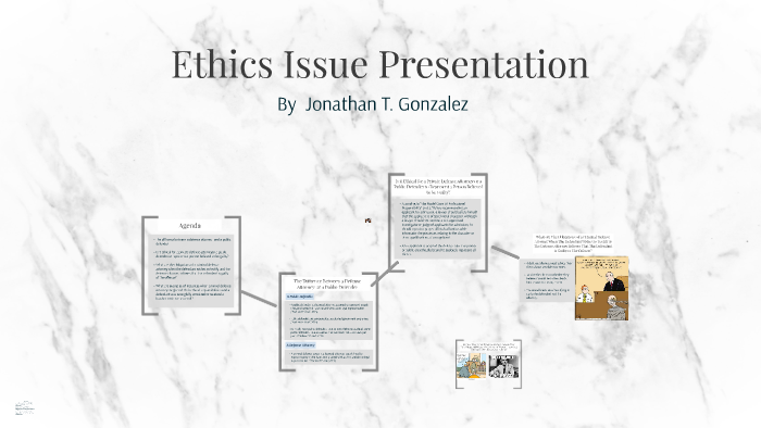 Ethics Issue Presentation by Jonathan Gonzalez on Prezi