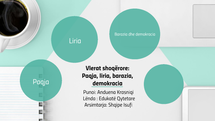 Vlerat shoqërore : Paqja, Liria, Barazia, Demokracia by Anduena ...