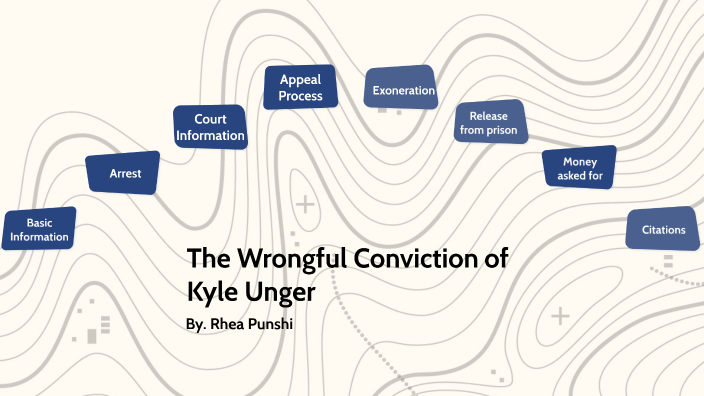 Law, Kyle Unger, wrongfully convicted by Rhea Punshi on Prezi