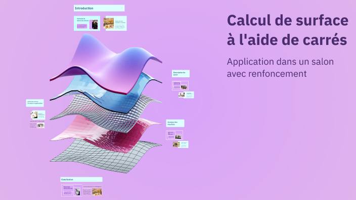 Calcul de surface à l'aide de carrés by xavier borel on Prezi